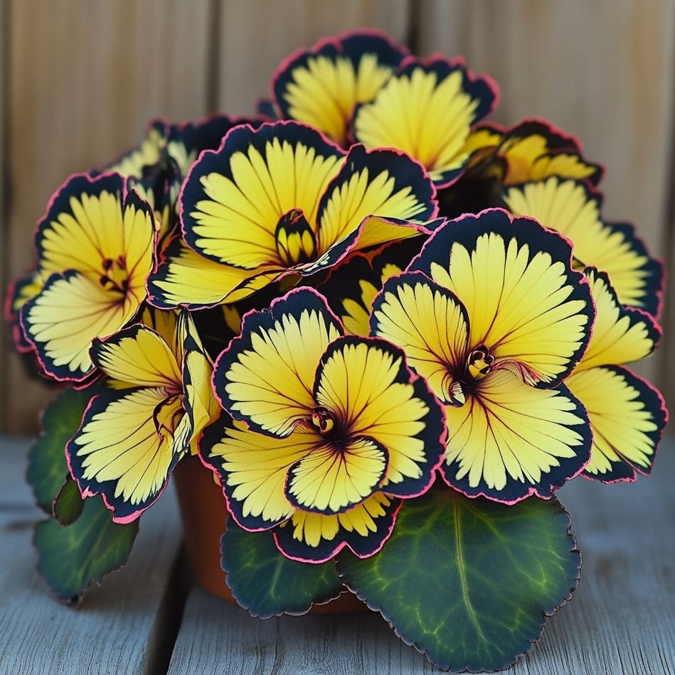 Begonia Rex 'Golden Sunburst' Seeds – Haiyiplants